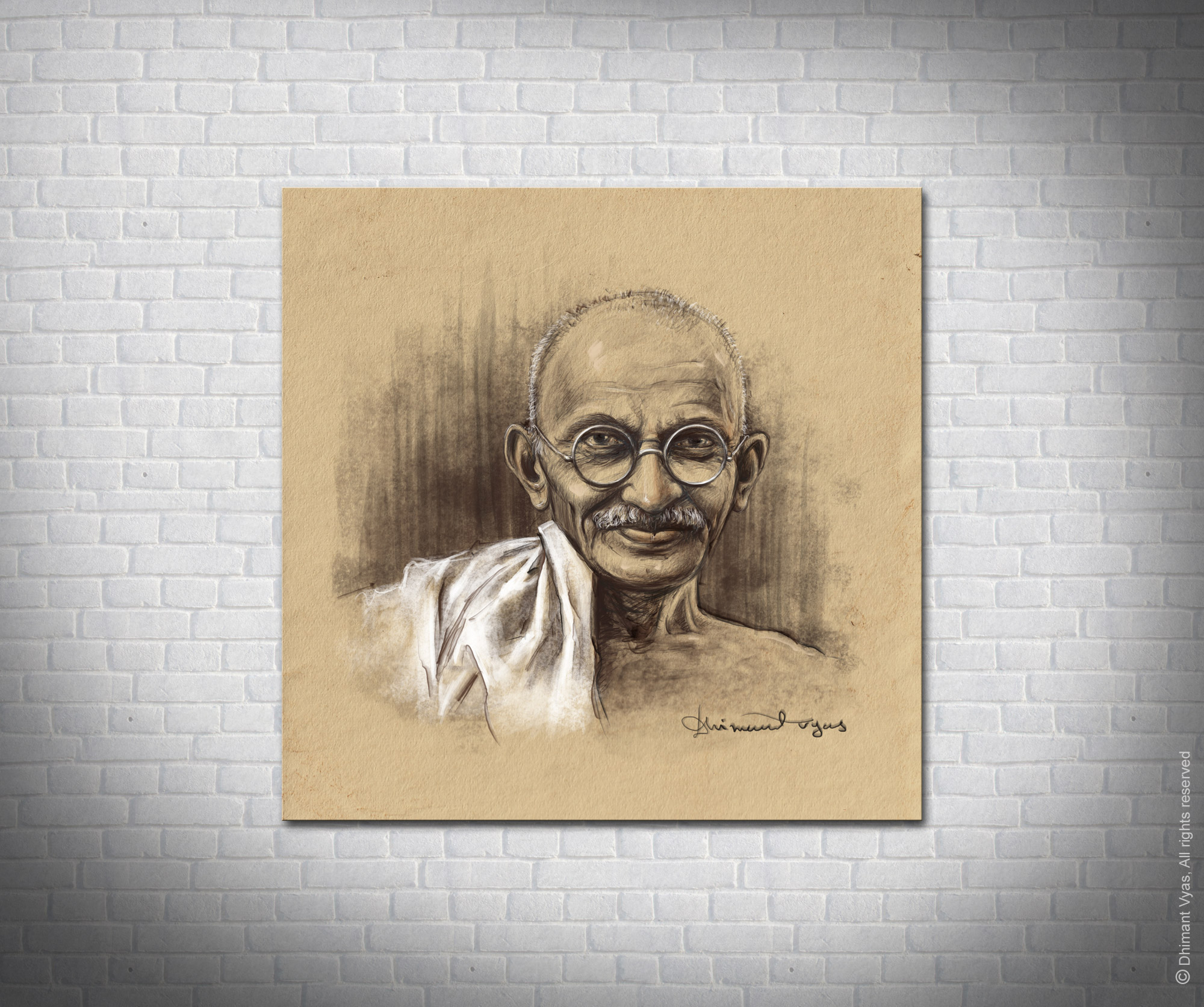 Gandhi – DHIMANT VYAS